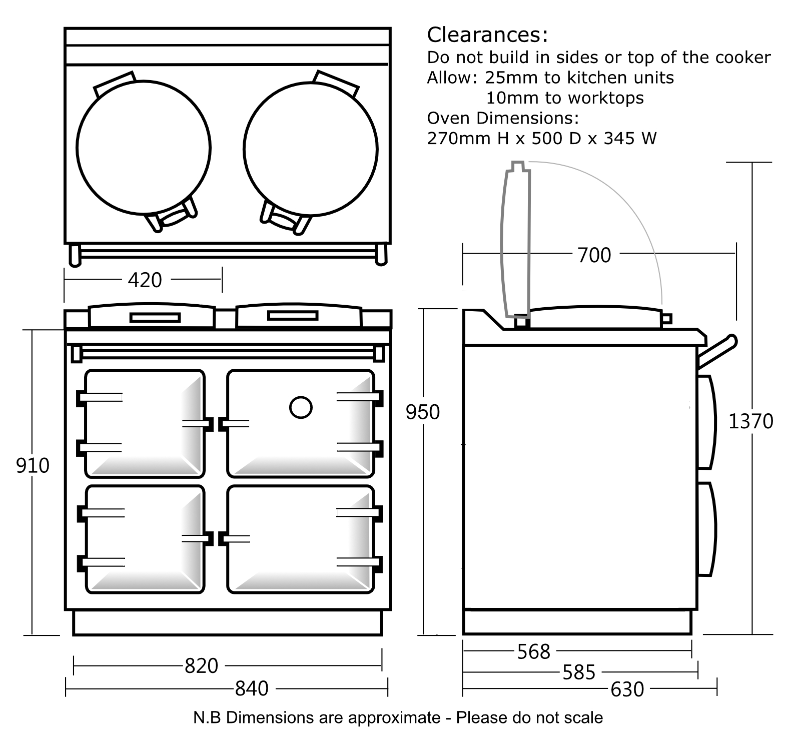 Heritage Compact Electric | Our Smallest Electric Range Cooker
