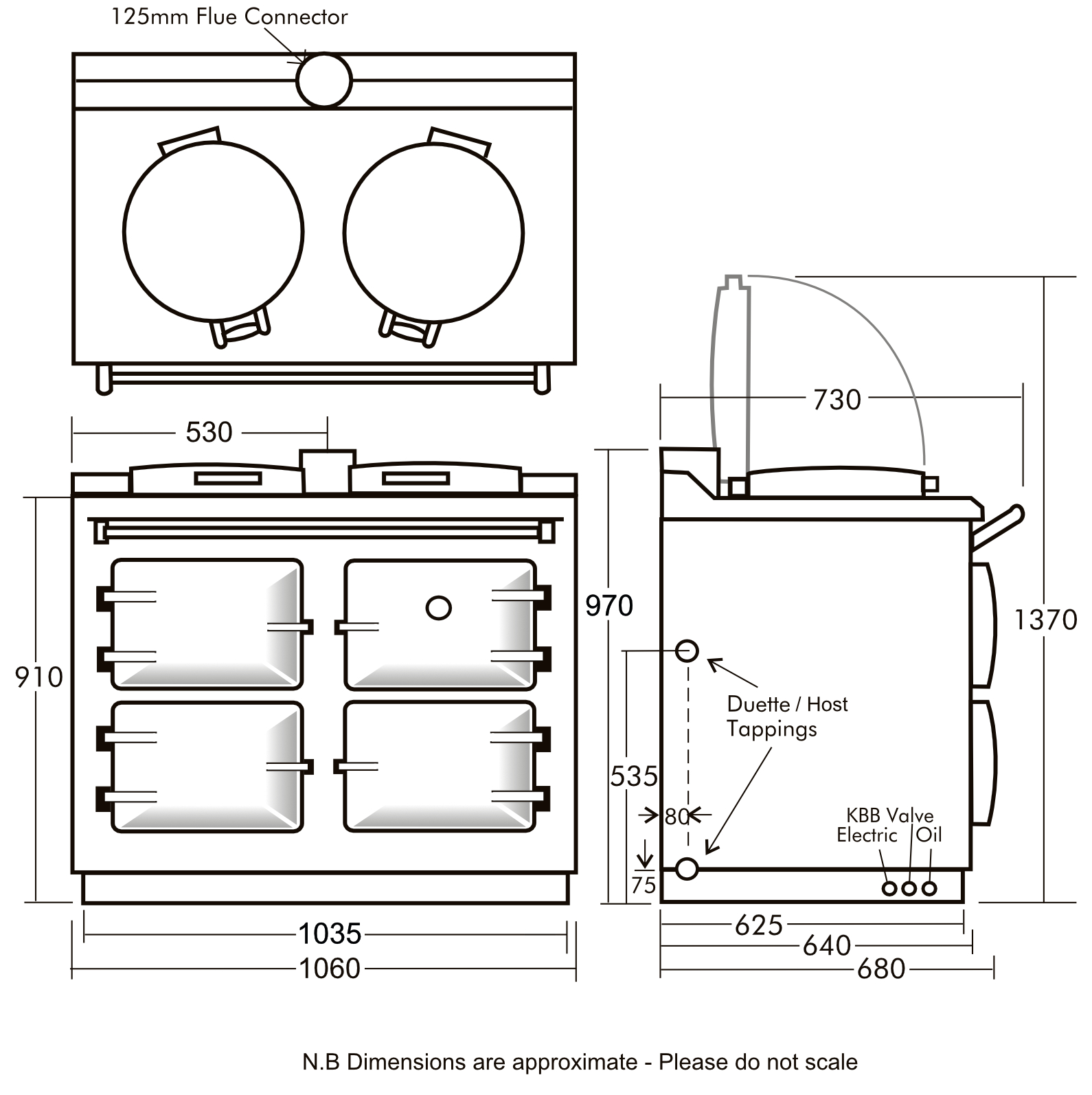 Heritage Standard | Oil-Fired Hand-Built Traditional Range